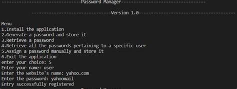 Github Spaciouscoder78password Manager A Simple Password Generator And Password Manager