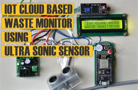 Iot Cloud Based Garbage Waste Monitoring Webserver Thingspeak DOFBOT