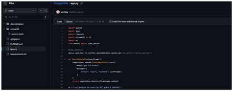 Problem With My API KEY Chatgpt Using St Secrets Community Cloud Streamlit