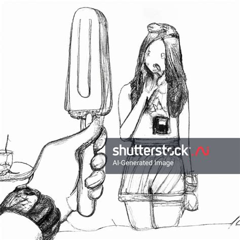 point view camera pencil sketch selfie ai generated image 2383836239