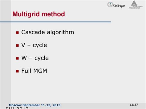 Ppt Multigrid Techniques Past Present And Future Powerpoint
