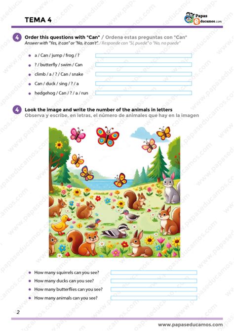Segundo De Primaria Inglés Recursos Y Actividades Divertidas
