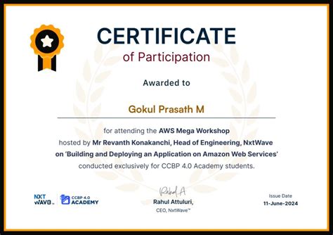 Gokul Prasath M On Linkedin Aws Websitehosting Nxtwave