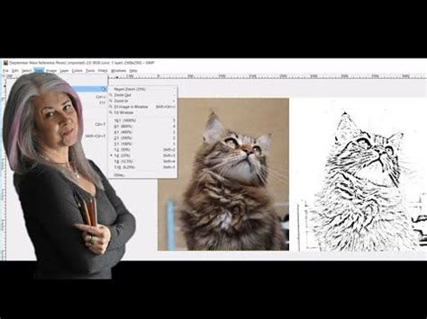 Making A Line Drawing From Your Reference Photo Using Gimp Artofit