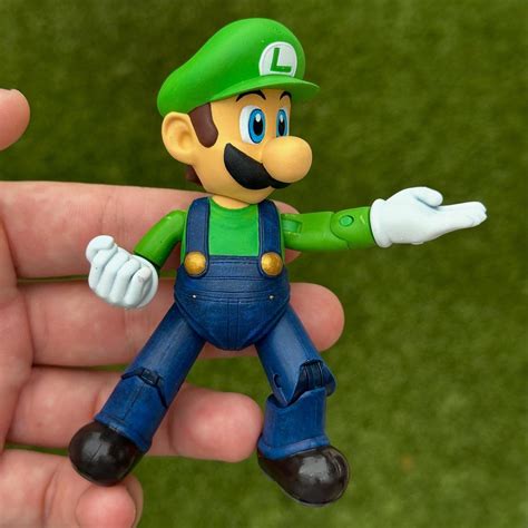 Custom Smash Bros Melee Luigi Action Figure Started With A Jakks