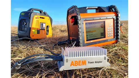 Abem Terrameter Ls 2 Resistivity And Ip Surveying