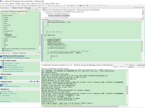 rt1170 cmsis dap ide debug based on ecc enabled nxp community