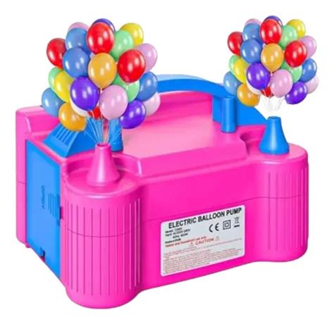 Bomba Electrica De Inflar Globos Con Doble Inflador Fiestas Mercadolibre
