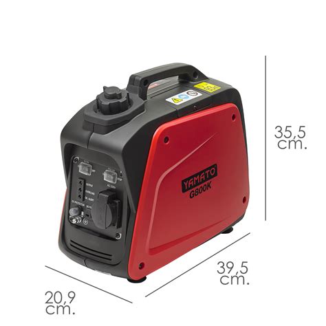 Generador Inverter Gasolina Silencioso 08 Kw Motor 4 Tiempos Motor 4