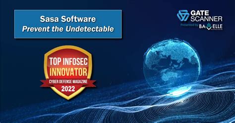 Bavelle Technologies On Linkedin Sasa Software Wins Top Infosec Innovator Award For 2022