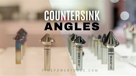 Metric Countersink Angle At Diana Longoria Blog