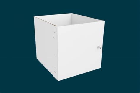 Clever Cube Timber Insert 1 Door White High Gloss Flexi Storage