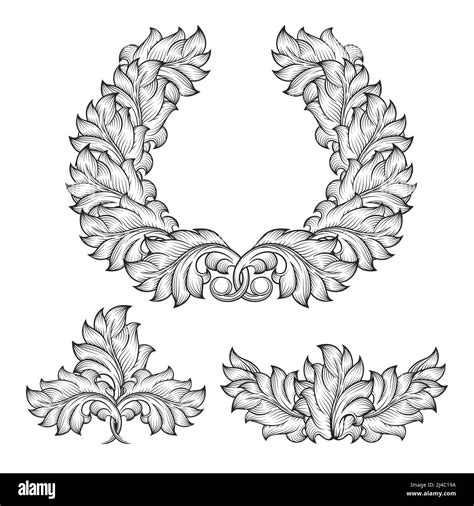 Leaf Scroll Designs