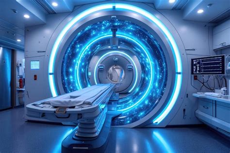 premium photo inside processing ct scan in hospital professional