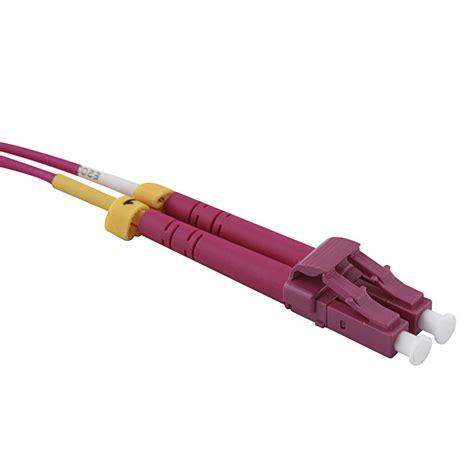 Fiber Optic Jumper Patch Cord LC LC Duplex Om4 3 Meters Patch Cord And Patch Cable