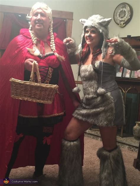 Red Riding Hood And Wolf Costume Diy