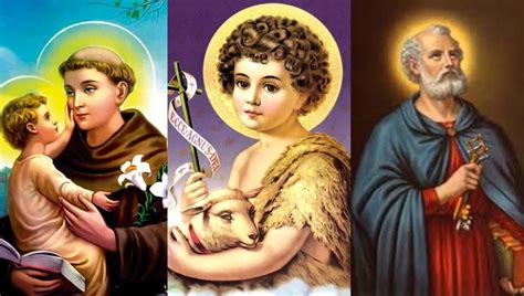 Santo Antônio São João E São Pedro Quem São Os Guardiões Das Festas