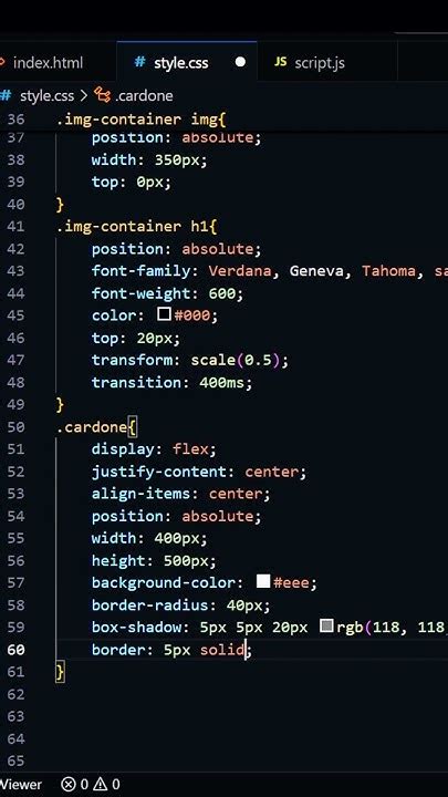 Product Card Animation Create In Html Css And Js Programming