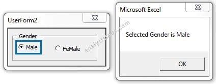 Userform Optionbutton In Excel Vba Explained With Examples