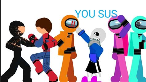 Sans Chara Sus Pink What Kind Of Monster Is This Venom N Spiderman Is Fighting Cyan Bruh