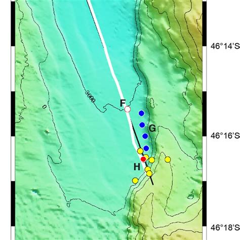 Map Of The Southernmost Portion Of Segment 1 Southern Chile Rise