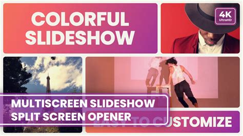 Multiscreen Gallery Slideshow | Split Screen Slideshow, Openers ft. split screen slideshow ...