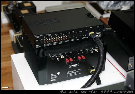 소리전자 Adcom 앰프 Set Gfp 750 프리앰프 Gfa 5802 파워앰프