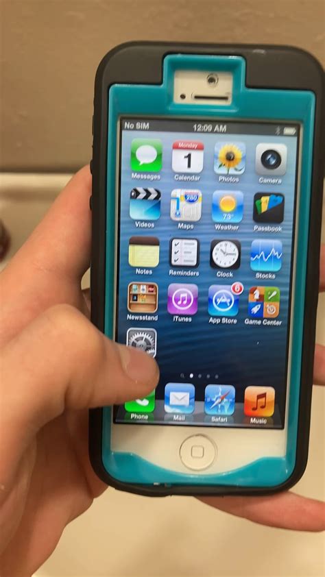 [question] my settings app keeps crashing on my iphone 5 on ios 6 what