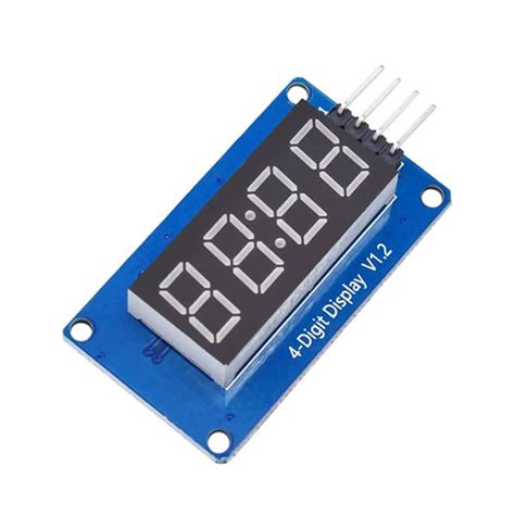 Módulo TM1637 com Display 7 Segmentos 4 Dígitos - MakerHero