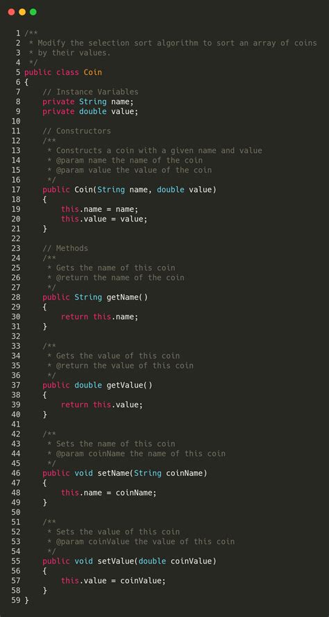 Modify The Selection Sort Algorithm To Sort An Array Of Coin Quizlet