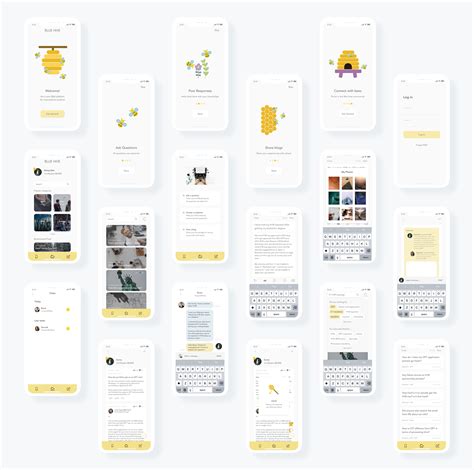 Q A Mobile App Onboarding UI UX On Behance