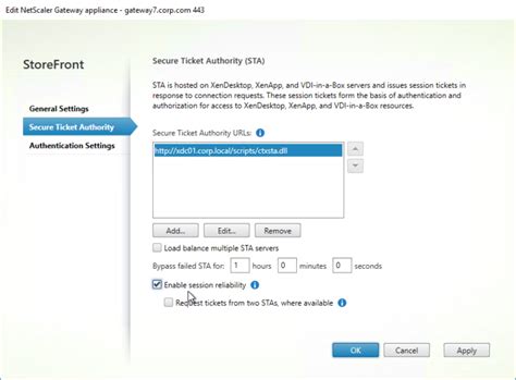 StoreFrontAuth And XenDesktop Wizard Citrix Gateway Carl Stalhood