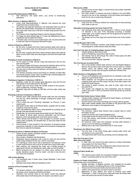 Architectural Building Utilities Notes Plumbing Pdf Plumbing Water