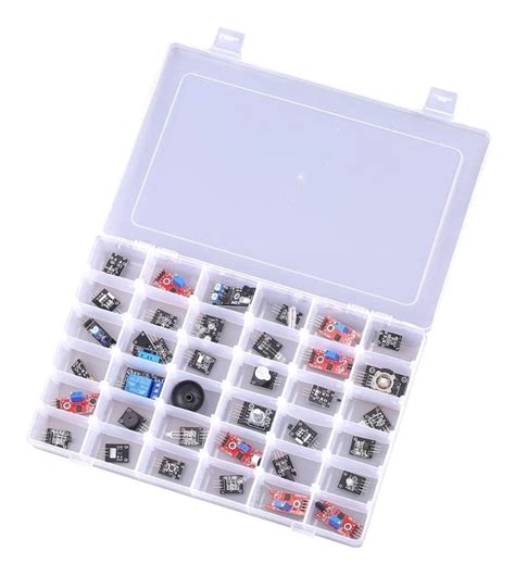 Kit De 37 Sensores Para Arduino Con Caja Plastica Envío Gratis