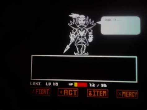 Managed To Beat Undyne On My Second Attempt Wasn T Nearly As Tough As I Thought She D Be