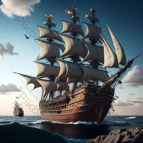 Man O War Ship Wallpaper