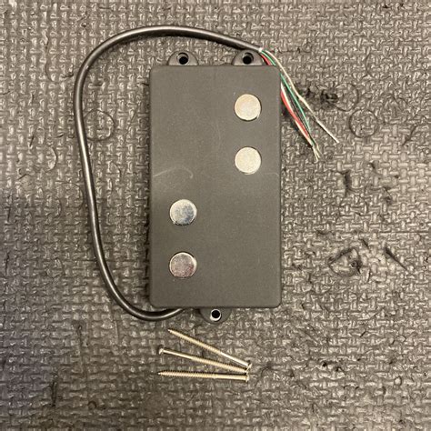 Retrovibe® Mm Style Split Coil P Bass Pickup Ceramic Magnets Retrovibe