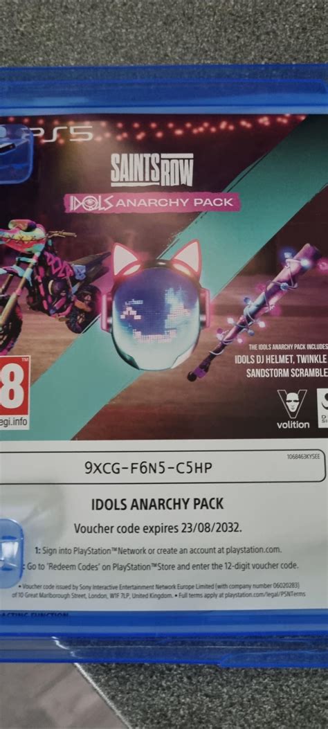 Free Code Ps5 R Saintsrow