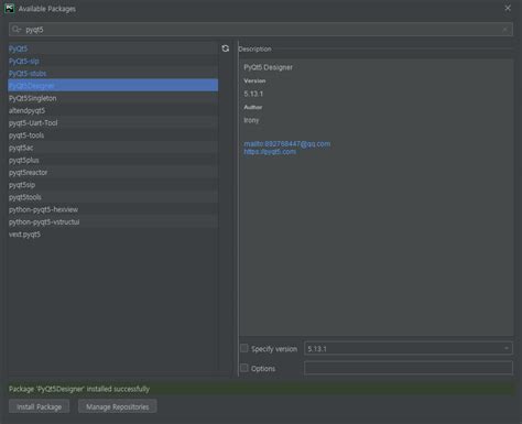 Python 38 Pyqt5 및 Designer 설치 방법