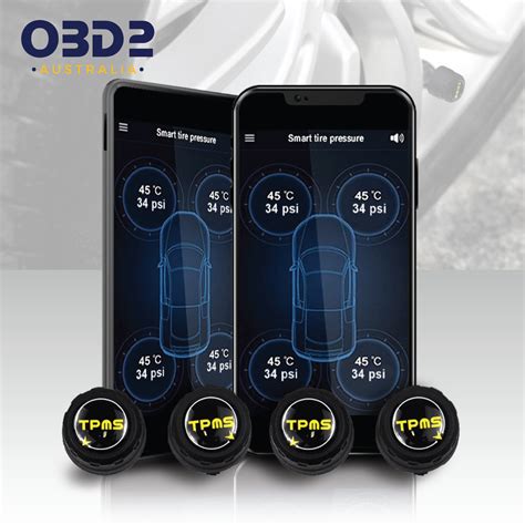 TPMS Bluetooth Tyre Pressure Monitoring System Sensors