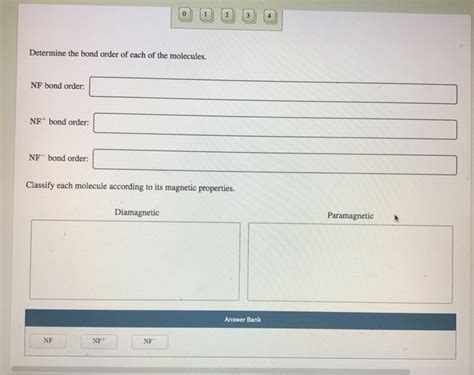 Solved Use Molecular Orbital Theory To Complete The Ground