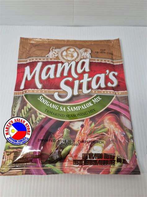 Mama Sitas Sinigang Mix 50g Marta Asian Store