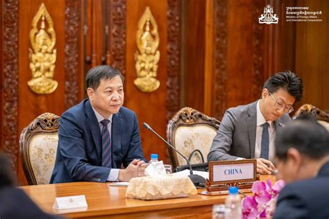 លោក ប្រាក់ សុខុន ទទួលជួបលោកអនុរដ្ឋមន្ត្រីក្រសួងទំនាក់ទំនងអន្តរជាតិ