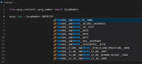GitHub TomasJohansson Epsg Constants Python A Generated Class With Lots Of Python EPSG