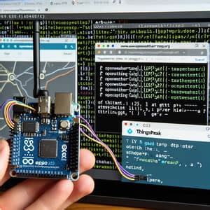 ESP GET With Arduino IDE For OpenWeatherMap ThingSpeak AI Art Generator Easy Peasy AI