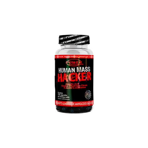 Human Mass Hacker 120 Cápsulas Power Supplements Bh Suplementos