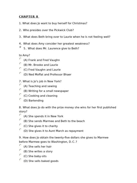 All Book Quiz Pdf
