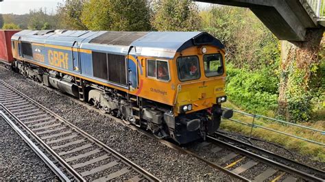 Class 66 66729 ‘derby County Gb Railfreight Gbrf Youtube