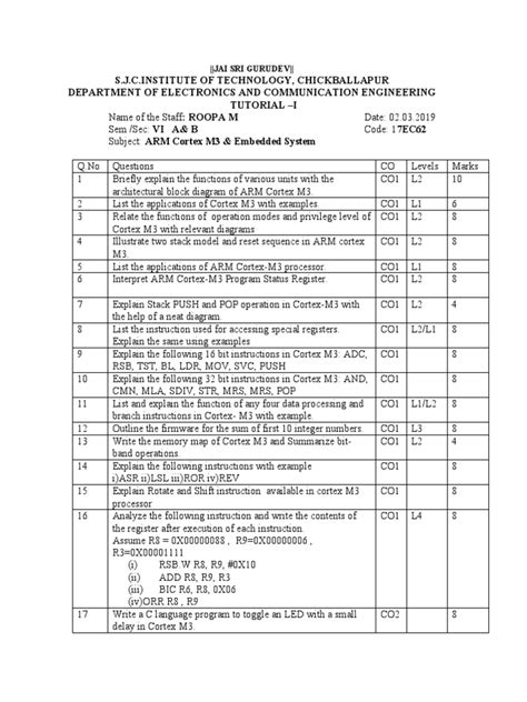 arm tutorial 1 pdf arm architecture embedded system