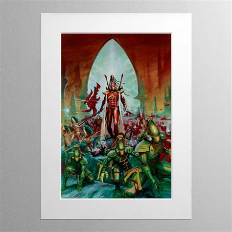 Aeldari Art Print Warhammer 40k Collectible Warhammer Art